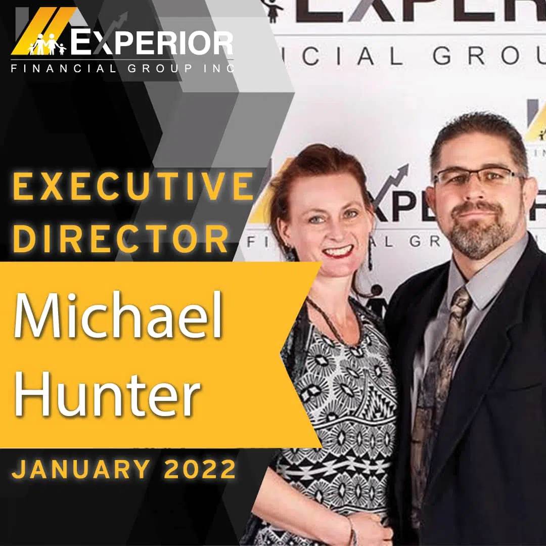 Michael Hunter now promoted to Executive Director!