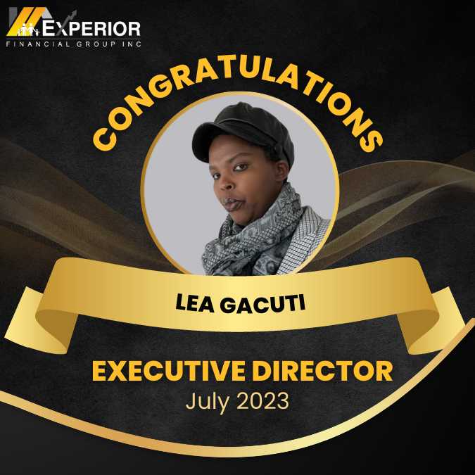 Lea Gacuti, Promoted to Executive Director! - Experior