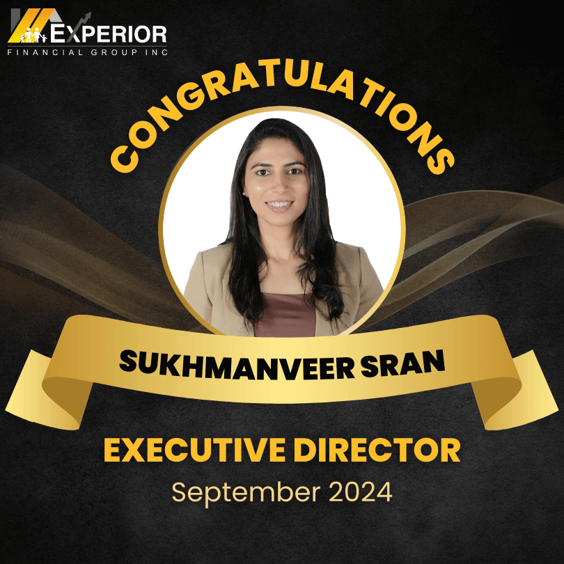 Sukhmanveer Sran, Newest Executive Director! - Experior